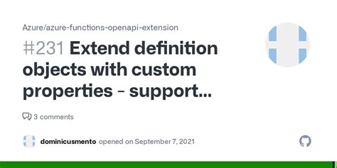 Extend Definition Objects With Custom Properties Support Power Apps