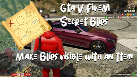 Gta V Fivem Esx Secretblips Make Blips Visible With An Item Rp Scripts