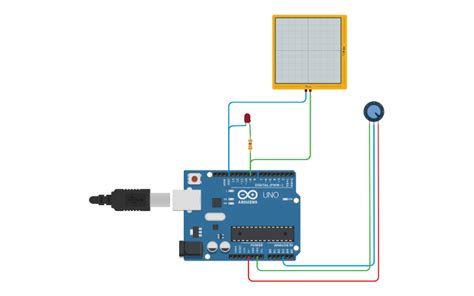 Circuit Design Set Led Brightness Using Potentiometer Tinkercad