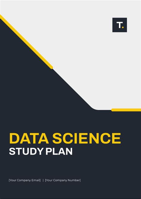 Free Data Science Study Plan Template To Edit Online