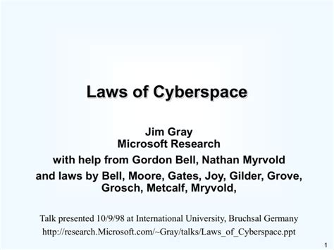 Six Laws Of Computing