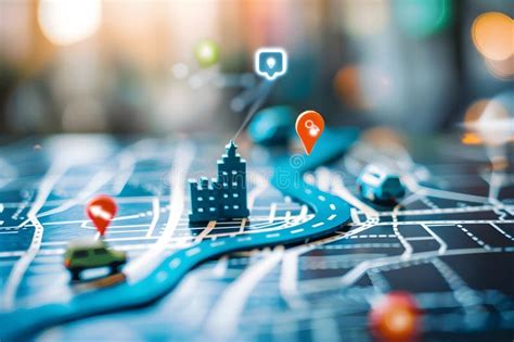 Visualizing Urban Navigation A Journey Through City Streets And Landmarks With Interactive