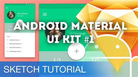 Tutorial Android Material Ui Kit In Sketch 3
