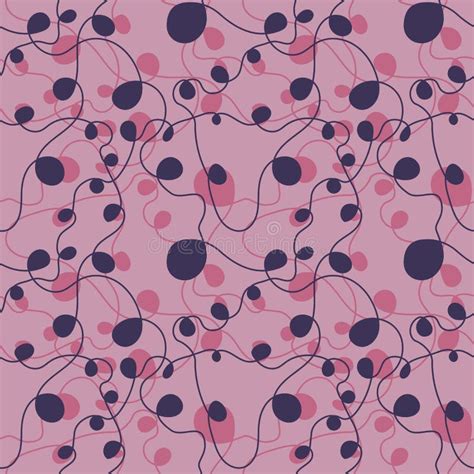 Seamless Repeating Pattern Of Smooth Intersecting Lines Stock Vector Illustration Of Design