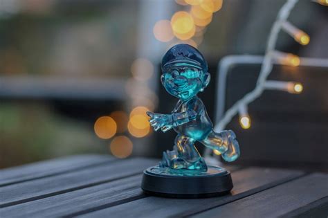🧊 Ice Mario Custom Amiibo Inspired By Super Mario Galaxy・ Stl File For