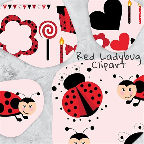 Red Ladybug Clipart Free