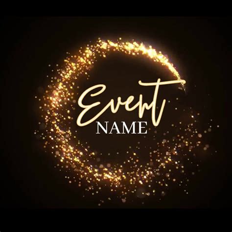 event name template postermywall