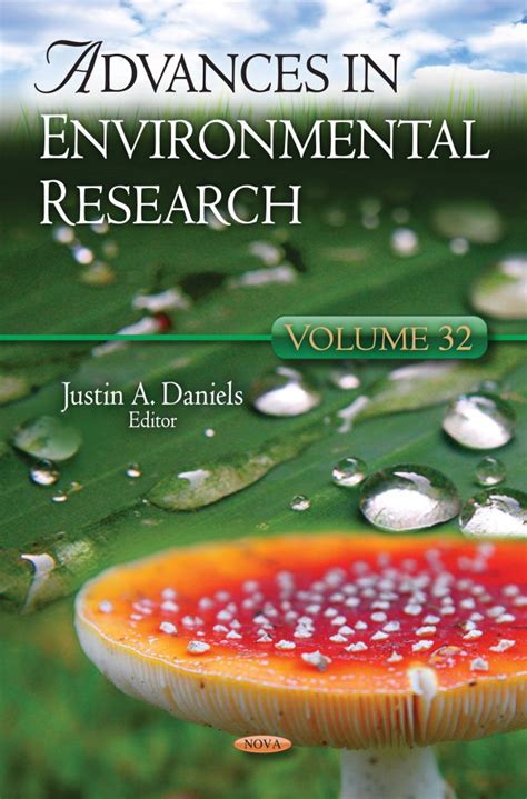 Advances In Environmental Research Volume 32 Nova Science Publishers