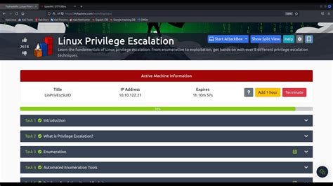 Privilege Escalation Suid Tryhackme Linux Privilege Escalation
