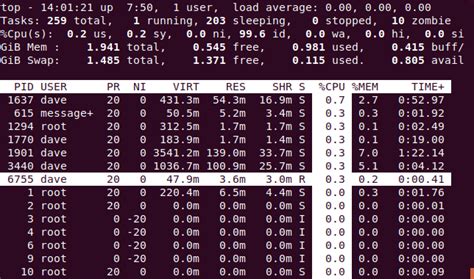 how to use the linux top command and understand its output ctthanh