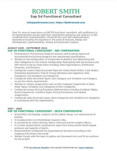 Sap Sd Functional Specification Document A Comprehensive Guide