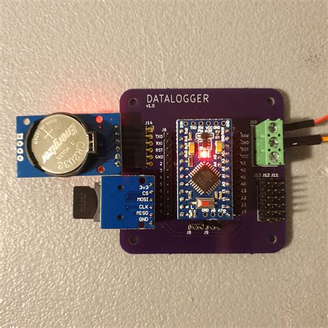 Data Logger Shield Arduino Pro Mini Hackaday Io
