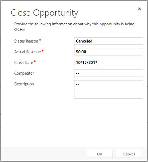 Closing An Opportunity In Dynamics 365 Carl De Souza