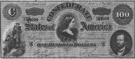 1864 Confederate States Of America 100 Dollars Values And Price Guide