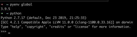 Pyenv 20 Stops Working After An Upgrade To Macos Big Sur 114 · Issue