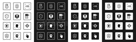 Set Voice Recognition Monitor With Fingerprint Shield Face Fingerprint Lock Digital Door