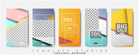 편집 가능한 스토리 배경 템플릿입니다 소셜 미디어에 대한 벡터 현대 디자인 배경 레이아웃 템플릿을 게시합니다 0명에 대한 스톡 벡터 아트 및 기타 이미지 Istock