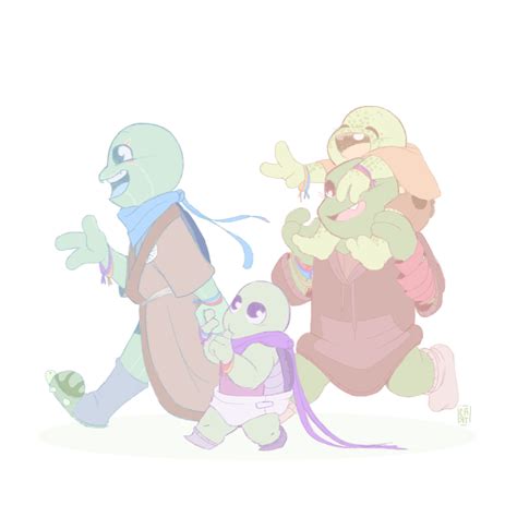 Camiliero Turtle Tots Colorcoded Tmnt Au Masterpost