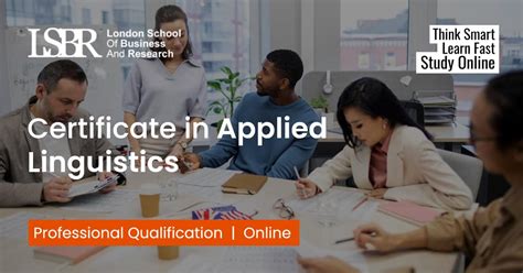 Certificate In Applied Linguistics