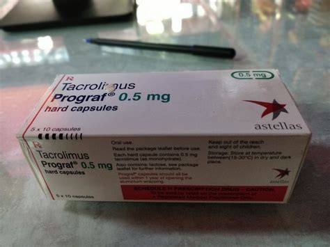 Prograf 0 5 Mg Hard Capsules At Rs 210 Stripe In Bengaluru Id