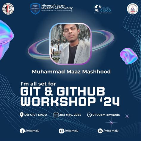 Muhammad Maaz Mashhood On Linkedin Mlsa Mlsamaju Gitworkshop24 Cisco Github