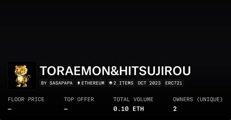 Toraemonandhitsujirou Collection Opensea