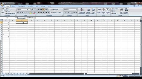 Excel Delta Function Youtube