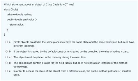 Solved Which Statement About The Pass By Reference Is Not