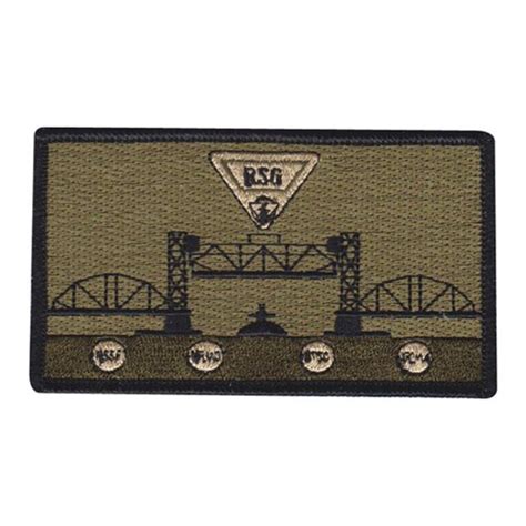 Nssf Rsg Nwu Type Iii Patch Naval Submarine Support Facility Regional Support Group Patches