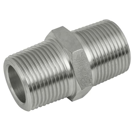 1/2" BSPT X 3/4" BSPT M/M ADAPTOR | Shepherd Hydraulics
