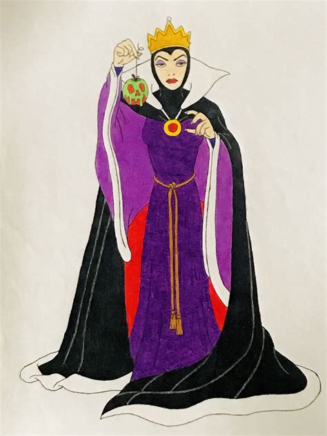 Evil Queen Drawing Queen Drawing Evil Queen Drawings