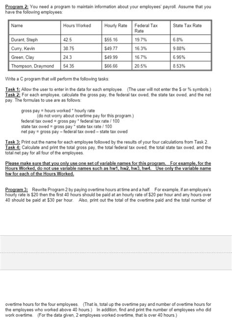 Solved Program 2 You Need A Program To Maintain Information