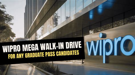 Wipro Walk In Interview For Freshers At Multiple Locations
