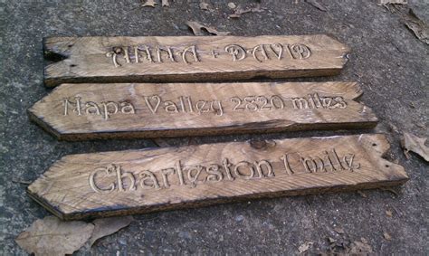 Rustic Wooden Arrow Sign Custom Etsy