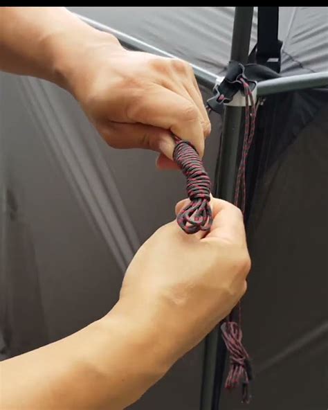 정말 쉽다 캠핑 매듭캠핑 로프 정리 방법초보도 한다 Youtube