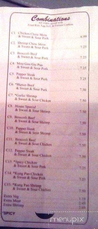 General Wok Menu In Baytown Tx Order Delivery And Reviews