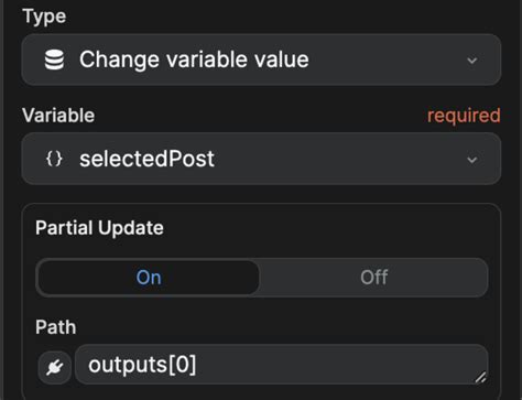What To Put In Path To Update A Single Item In An Array Within A