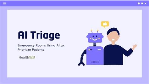 Ai Triage Emergency Rooms Using Ai To Prioritize Patients