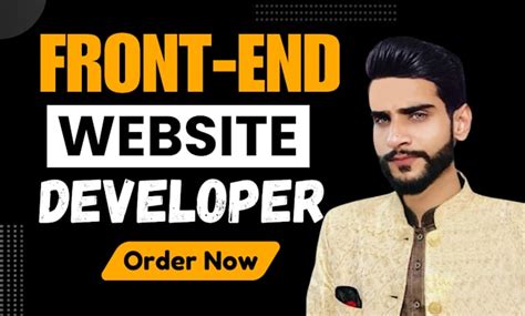 Develop A Modern Responsive Frontend Website Using React Js By Syedans321 Fiverr