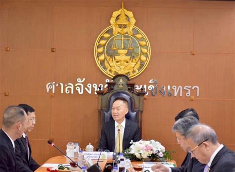 Photo Gallery ปธ ศาลฎีกา ตรวจเยี่ยมศาลในจังหวัดปราจีนบุรีและจังหวัดนครนายก