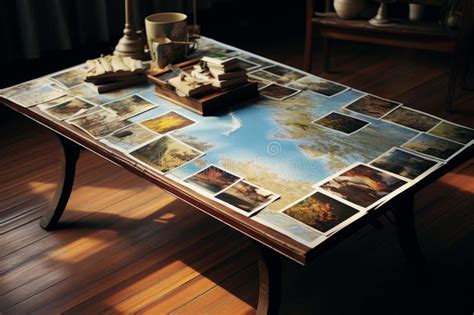 travel photo tables generate ai stock image image of classic nature
