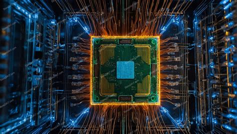 Ai Microchip Energy Flow Visualization Image 4080 X 2304 Px