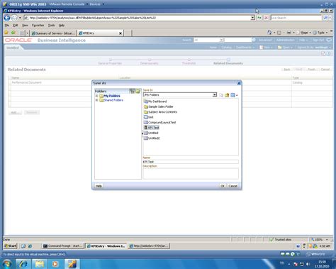 Cuneyt Yilmaz Oracle Blog Obiee 11g Creating Key Performance Indicators Kpi