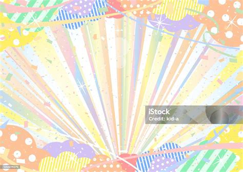 패치워크 클라우드 패턴 일러스트 프레임 의 다양한 패턴과 풍선 플래그 화환 스트라이프 깅엄 체크 도트 마스킹 테이프 Ticker