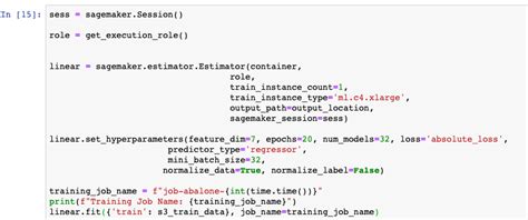 Aws Sagemaker Linear Learner Spr