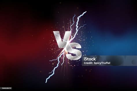 대 번개 대 결투 포스터 슈퍼 히어로 권투 경기 Dj 네온 불빛 로고 싸움 또는 전투 대회 챌린지 요소 벡터 배너 템플릿 토너먼트 또는 챔피언십 포스터 배경