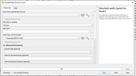 Point To Nearest Point Drive Distance Analysis Using Qgis Geographic Information Systems Stack