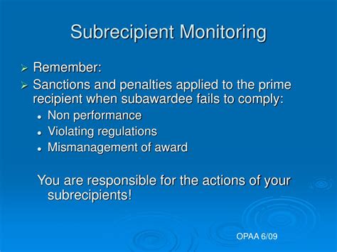 Ppt Subrecipient Monitoring Powerpoint Presentation Free Download Id 4531158