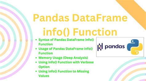 Pandas Dataframe Info Function Spark By Examples