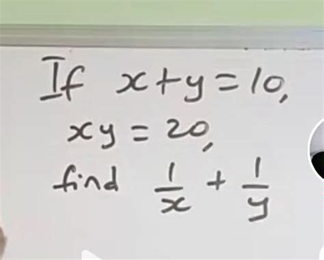 Begin Array L Text If X Y 10 Text X Y 20